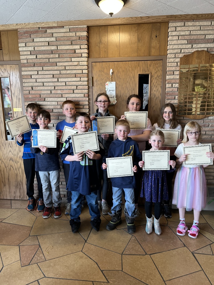 Spelling Bee Winners! | Northwestern Area School District